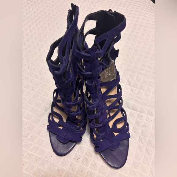 Vince Camuto | Shoes | Vince Camuto Purple Strappy Womens Shoes | Poshmark